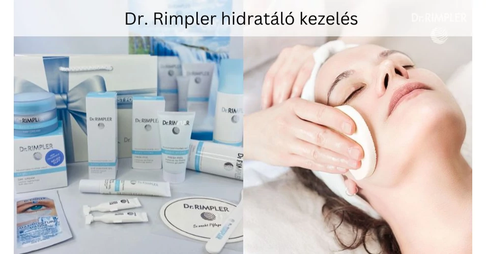 Dr. Rimpler hidratáló kezelés a bőr kitisztításával - kezelő csomag